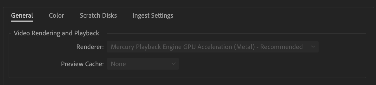 Solved: M3 Max - Mercury Playback Engine GPU "DISABLED" (G... - Adobe Product Community - 12803274